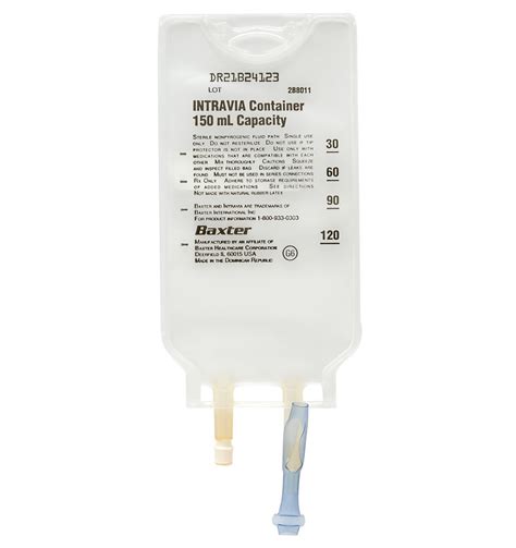 Baxter Empty Intravia Container 150 Ml Medentrx