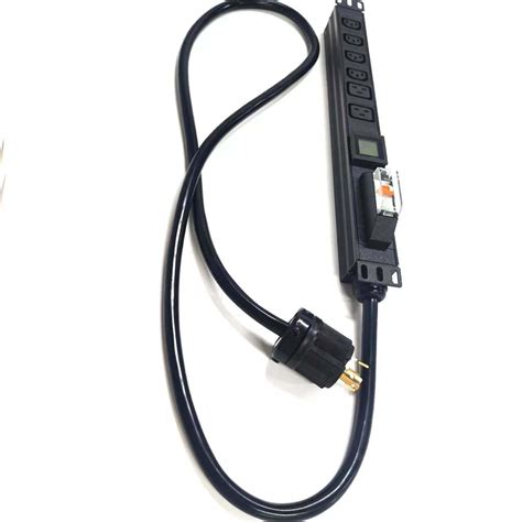 6way C19 C13 Sockets Pdu Power Distribution Units Power Strip With L6 30p Power Cord China C19