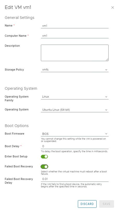 In This Example The Failed Boot Recovery Delay Must Be A Whole Number Value Greater Than Or