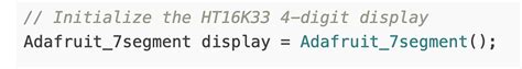 4bit led display module i2c iic ht16k33 need help with missing