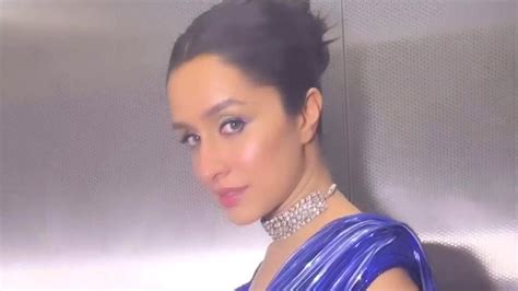Beauty In Blue Ft Shraddha Kapoor Bollywood Hungama