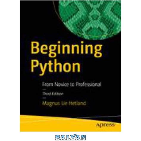 خرید و قیمت دانلود کتاب Beginning Python From Novice To Professional