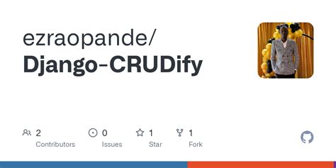Github Ezraopandedjango Crudify