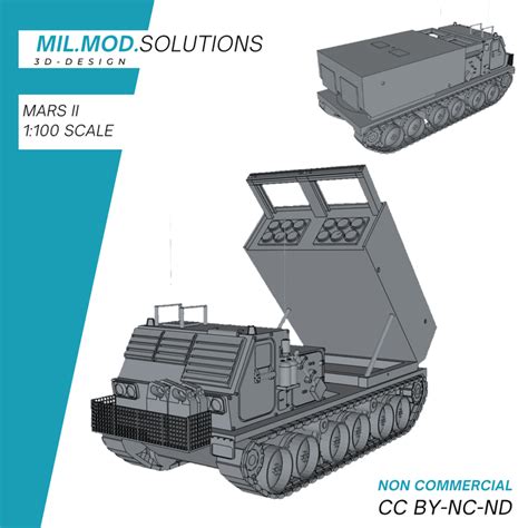 3d Printable Mars Ii Mlrs Der Bundeswehr By Mil Mod Solutions