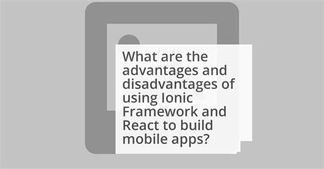 React Jobs On Linkedin Building A Crud Mobile App With Ionic Framework