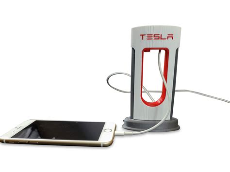 Tesla Desktop Supercharger Replica Charging Station Supercharger Station Fits Usb C Cables