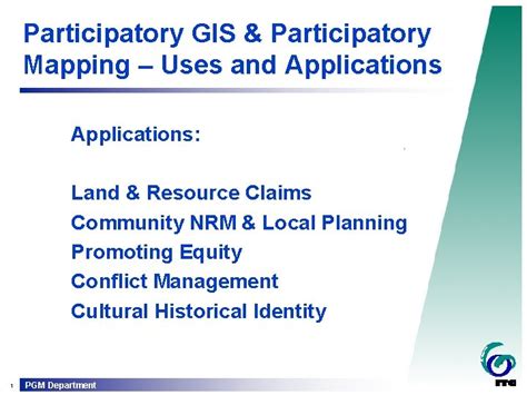 Participatory Gis Participatory Mapping Uses And Applications Land