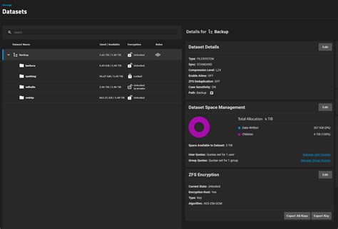 Cant Mount Unlocked By Ancestor Dataset Truenas Community