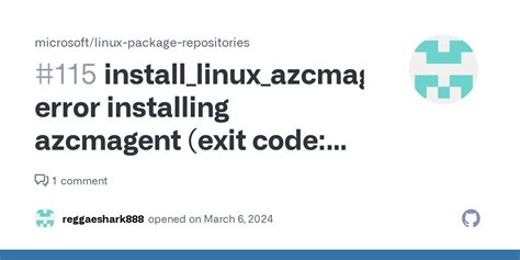 install linux azcmagent sh error installing azcmagent exit code 100