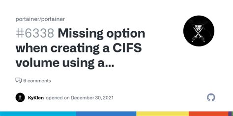 Missing Option When Creating A Cifs Volume Using A Hostname · Issue