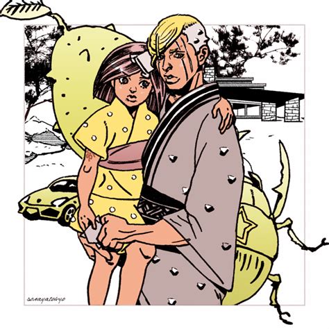 Higashikata Jobin And Higashikata Tsurugi Jojo No Kimyou Na Bouken And