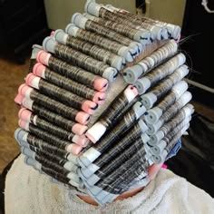 360 Roller sets.perms. and comb outs ideas in 2024 | hair rollers, permed hairstyles, roller set