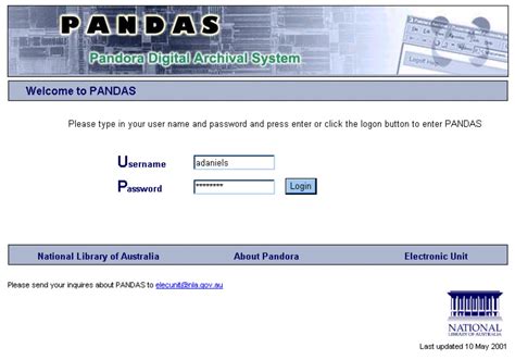 pandas manual logging on and off