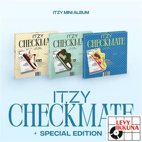 ITZY CHECKMATE CD Special Edition K POP Levyikkuna English
