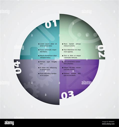 Diagram Design With Numbers And Symbols Stock Vector Image Art Alamy