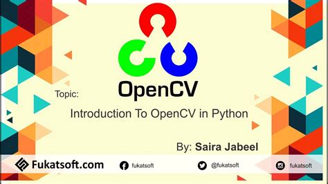 Opencv Tutorials For Beginners 01 Introduction To Opencv In Python