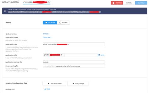Deploying Nodejs Expressjs In Cpanel Throws Error 500 Internal Server Error Stack Overflow