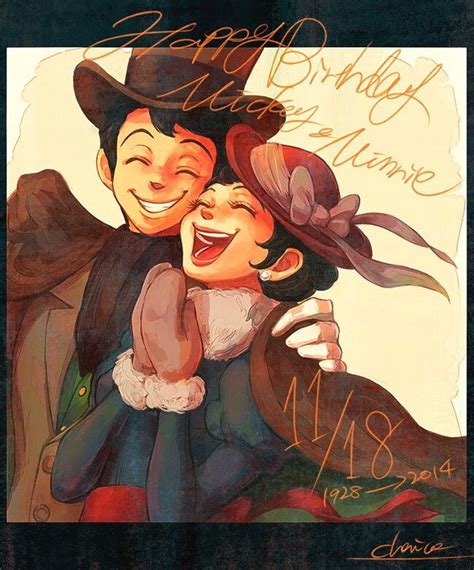 Mickey And Minnie Mouse Human Versions Cartoon Characters As Humans