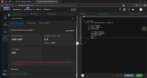 Gfg160 Geekstreak2025 Codingjourney Geeksforgeeks Gfg160 Sakshi