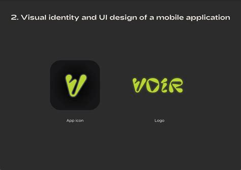 Visual Identity And UI Design Of A Mobile Application Behance
