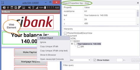 seetestautomation web recognition properties · digital ai continuous testing