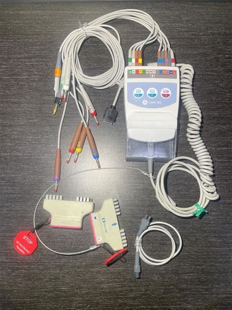 Used Ge Mac Hd Ekg Machine With Lead Acquisition Module Entire Unit Ekg For Sale Or