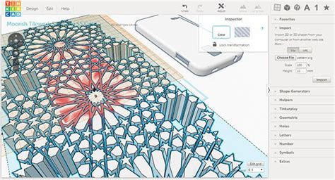 Tinkercad Aligning Pattern 3d Printing 3d Printed Objects Mobile Phone