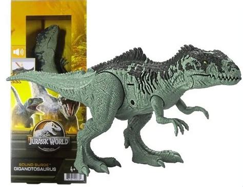 Figurka 30Cm Gigantozaur Gigantosaurus Jurassic World Z Dźwiękiem ...