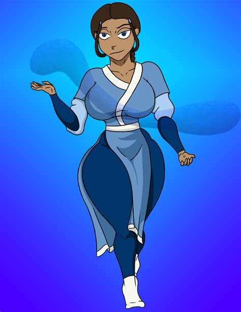 Xbooru Avatar The Last Airbender Big Breasts Breasts Katara Tomkat96
