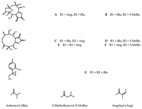 Chemical Structures Of The Terpenoids Identified In C Divaricatum