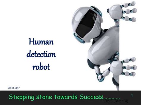 human detection robot ppt
