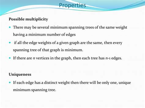 Spanning Trees And Applications Pptx Computer Networking Computing
