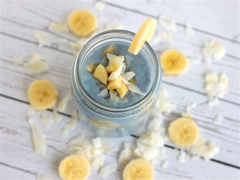 Blue Banana Smoothie Is Creamy Delicious And Very Blue Matcha