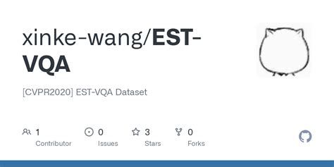 Github Xinke Wangest Vqa Cvpr2020 Est Vqa Dataset