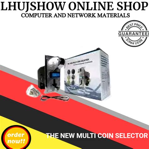 Multi Universal Coin Slot With Anti Hook Calibratednew Version Multi Coin Selector With Built