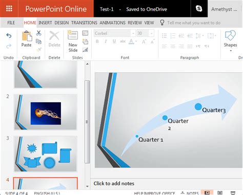 Mini Toolbar In Powerpoint For The Web