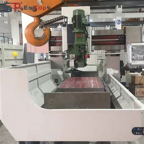 Estop Multiple Axis Gantry Type Double Column Cnc Vertical Milling