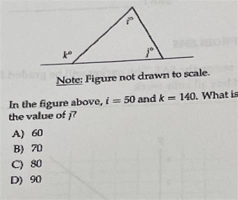 [answered] a 60 b 70 to note figure not drawn to scale in the figure