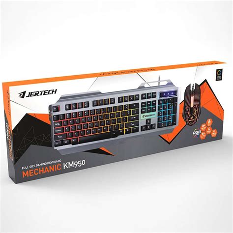 JERTECH K950 Gaming Combo Mouse Keyboard Visiro Technologies