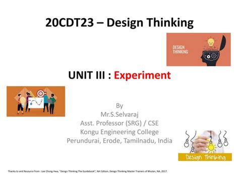 Ppt Unit 3 Experimentpptx