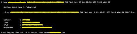 Custom MOTD In Linux Debian Cloudybarz
