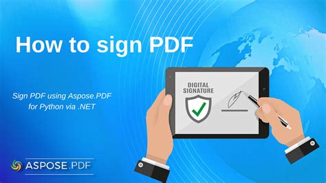 How To Sign Pdf Using Asposepdf For Python Via Net By Oksana