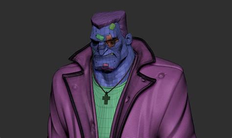 Marv Sin City Fan Art Zbrushcentral