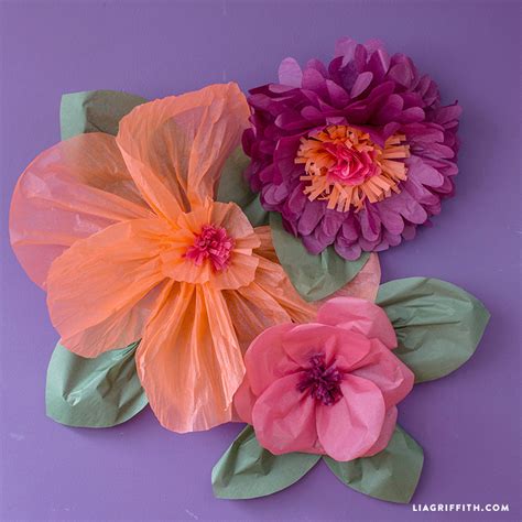 Tissue Paper Flowers
