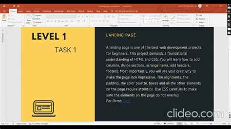 Landing Page Oasis Infobyte Internship Web Development And Design