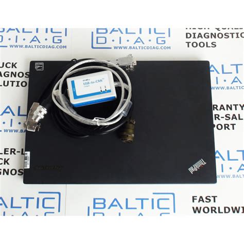 MTU DIAGNOSTIC TOOL SET USB TO CAN LAPTOP INCL