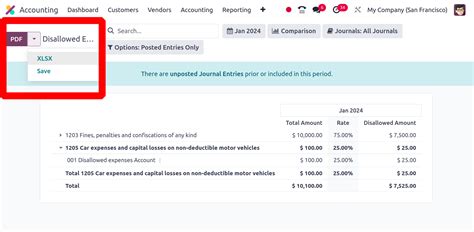 Management Based Reporting Odoo 17 Accounting Book