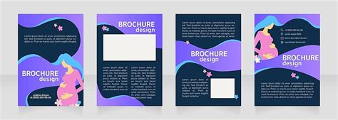 Business Consolidation Mint Brochure Template Guidebook Booklet Concept Vector Guidebook