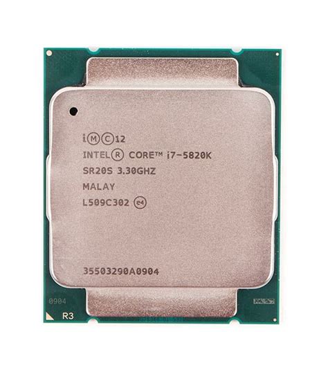 I7-5820K - Intel Core i7-5820K 6 Core 3.30GHz 5.00GT/s DMI 15MB L3 ...