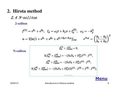 Ppt Bilinear Method Techniques And Solutions For Mathematical